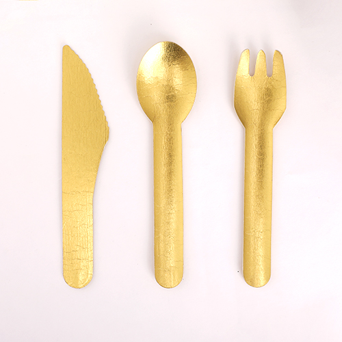 RainbowBear Compostable Eco-friendly Cardboard Paper Cutlery Disposable ...